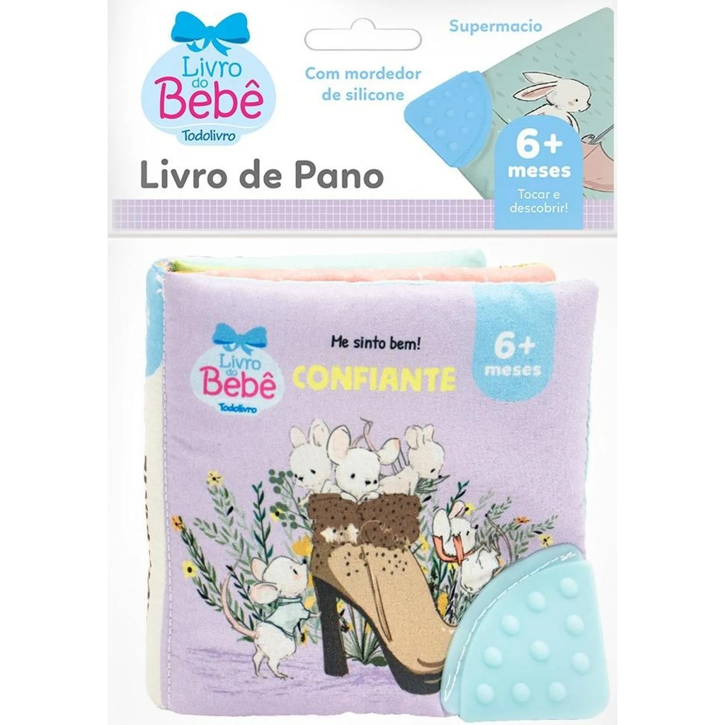 Livro do Bebê - Me Sinto Bem - Confiante | Shopee Brasil