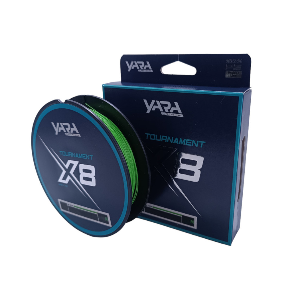 Linha Multifilamento Yara Pro Fishing Tournament X8 Verde Claro - 150m ...