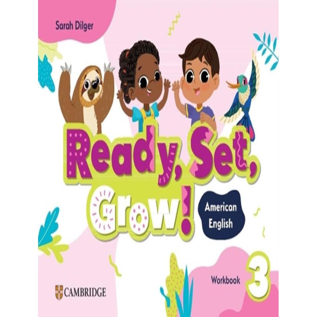 Livro - Ready, Set, Grow! 3 Wb - American English | Shopee Brasil
