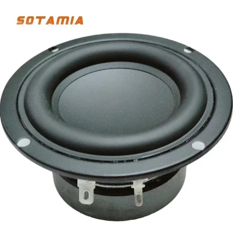 SOTAMIA 1 Pcs 3 Polegada PP Bacia Alto-Falante À Prova D'água Midrange Woofer 4 Ohm 15W Hifi ...