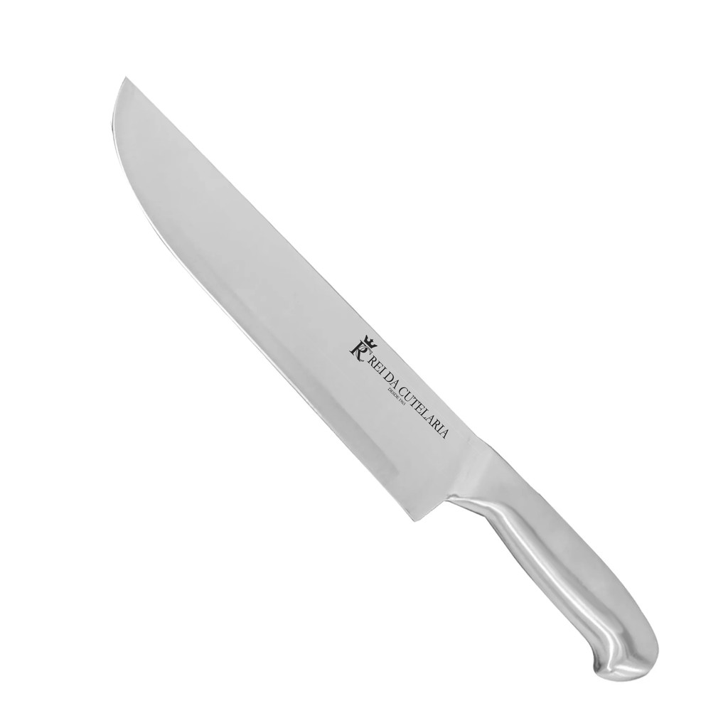 Faca Profissional Full Tang 10" - Rei da Cutelaria | Shopee Brasil