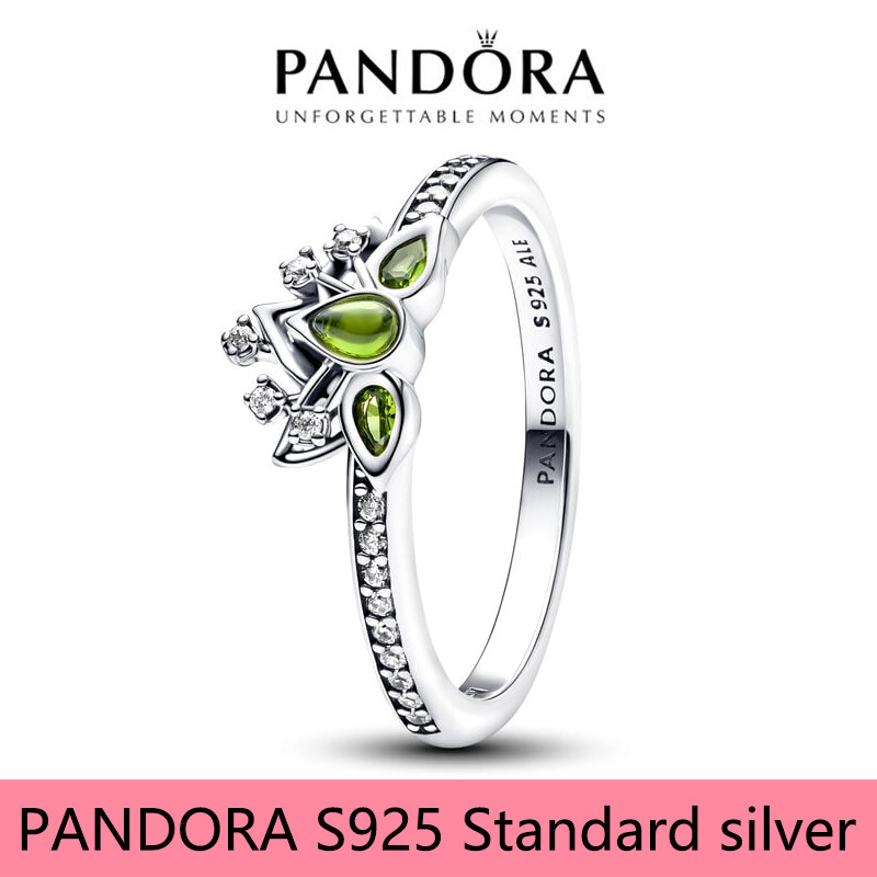 Anel de Tiara da Princesa Tiana da Disney em Prata S925 100% Autêntica Pandora | Shopee Brasil