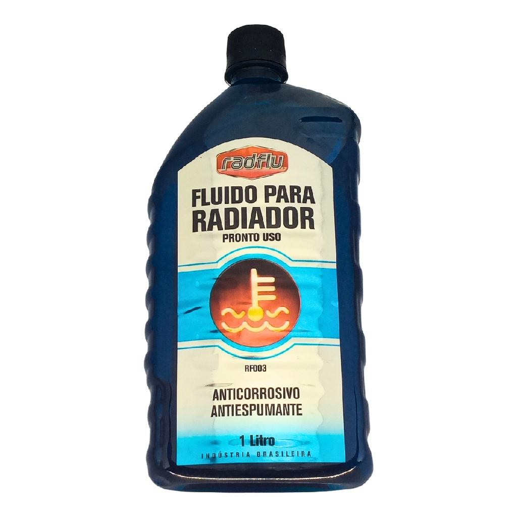 Aditivo Fluido Radiador Protetor Pronto Uso Azul 1 Litro 1l | Shopee Brasil