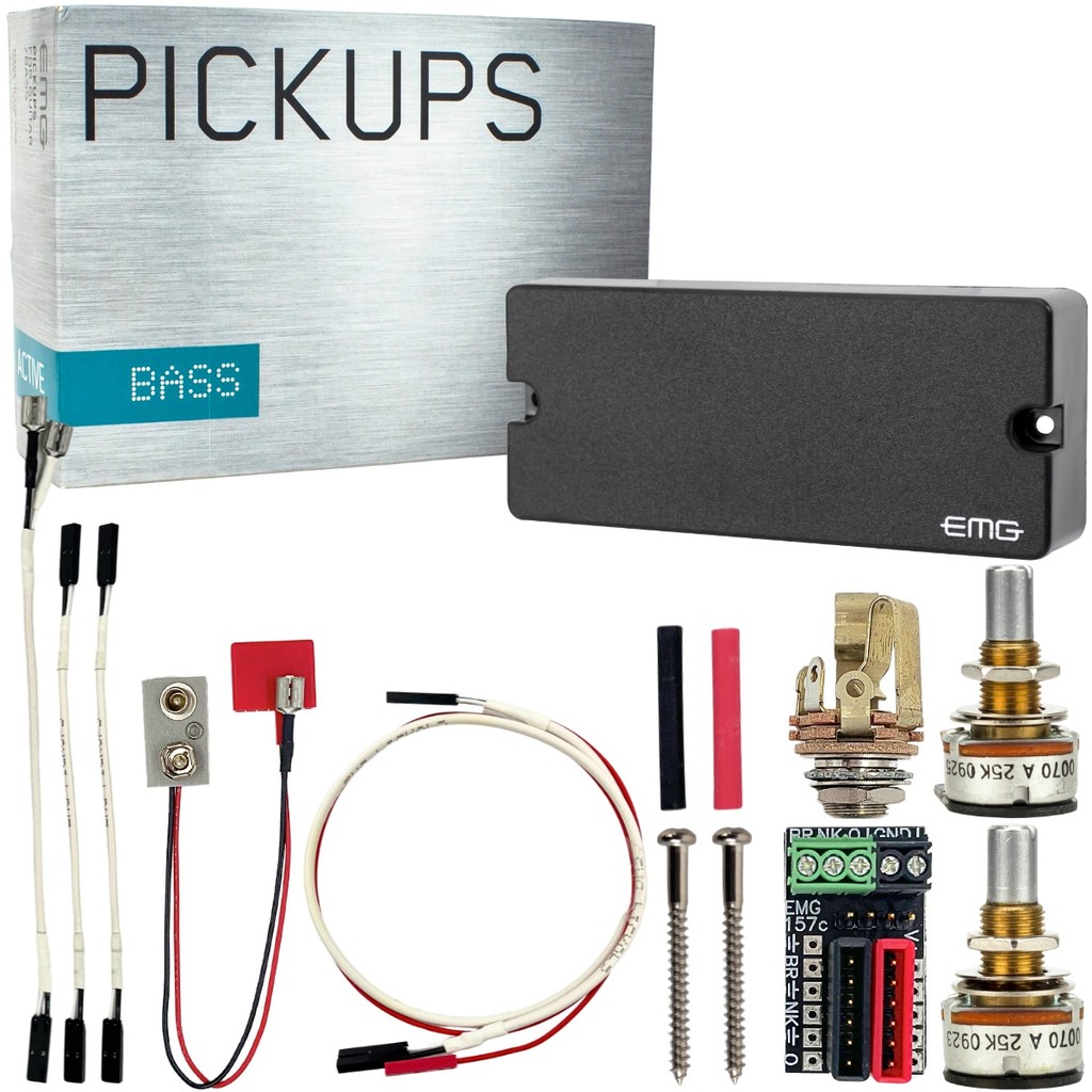 Captador Precision Extendido Ativo 40P Emg Baixo 6 Cordas | Shopee Brasil