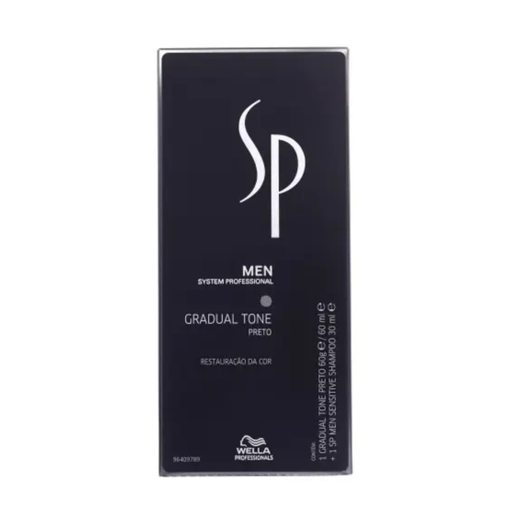 Sp Gradual Toner Men Preto Wella | Shopee Brasil