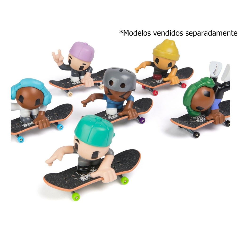 Skate de Dedo com Boneco SK8 Crew Tech Deck - Spin Master | Shopee Brasil