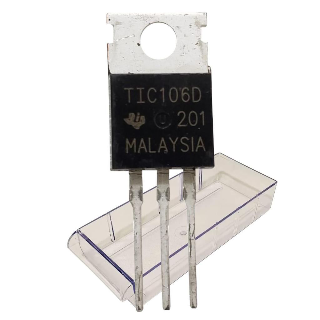 Transistor TIC106D (1 Peça) SCR TIC106 TIC 106 TIC 106D | Shopee Brasil