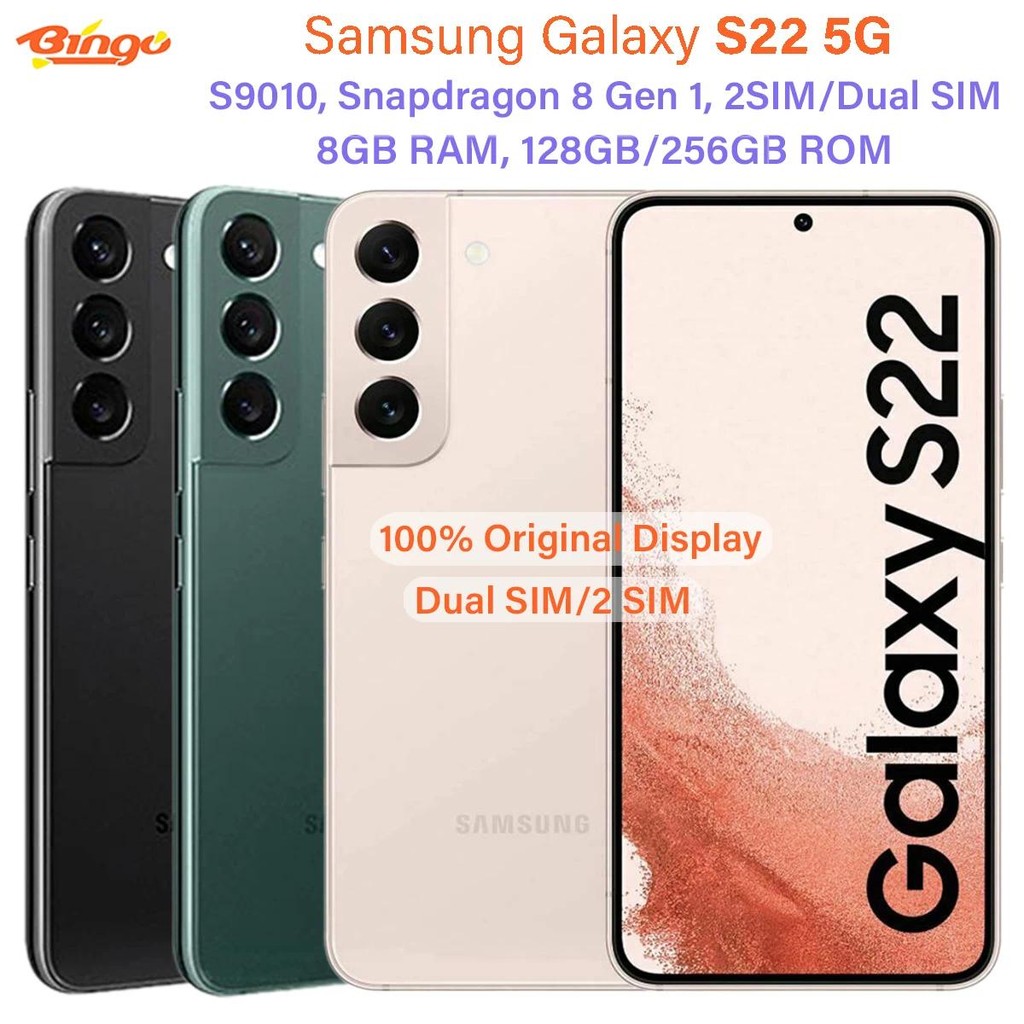 Smartphone Galaxy S22 5G 256 Gb ROM , Octa-Core , Snapdragon 8 50MP ...