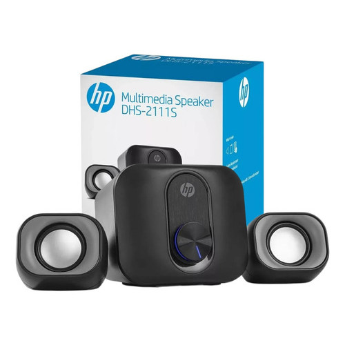 Caixa Som Para Pc Notebook Hp Speaker Subwoofer Usb E P2 | Shopee Brasil
