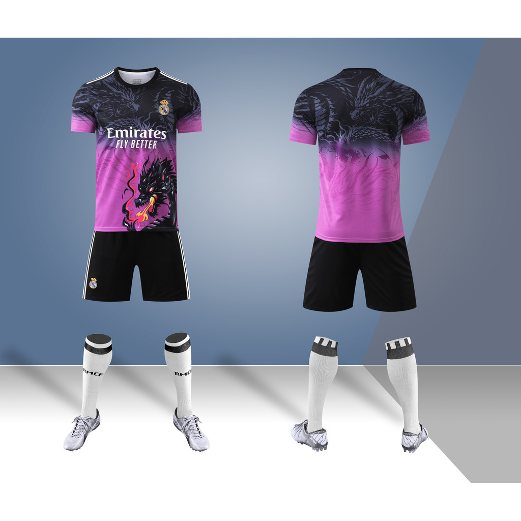 Camisa Messi Argentina Edição Especial Roxa Uniforme de Futebol do Real ...