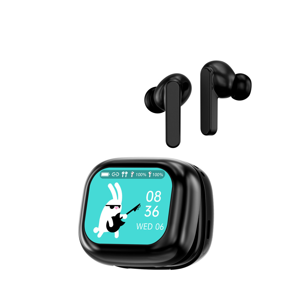 Fone De Ouvido BE-7 Microfones E Bluetooth 5.4 Com Tela Recebe Mensagem ...