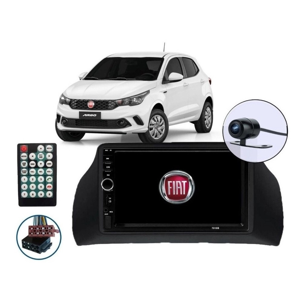 Central Multimídia Mp5 Fiat Argo Cronos Bt Câmera USB Re | Shopee Brasil
