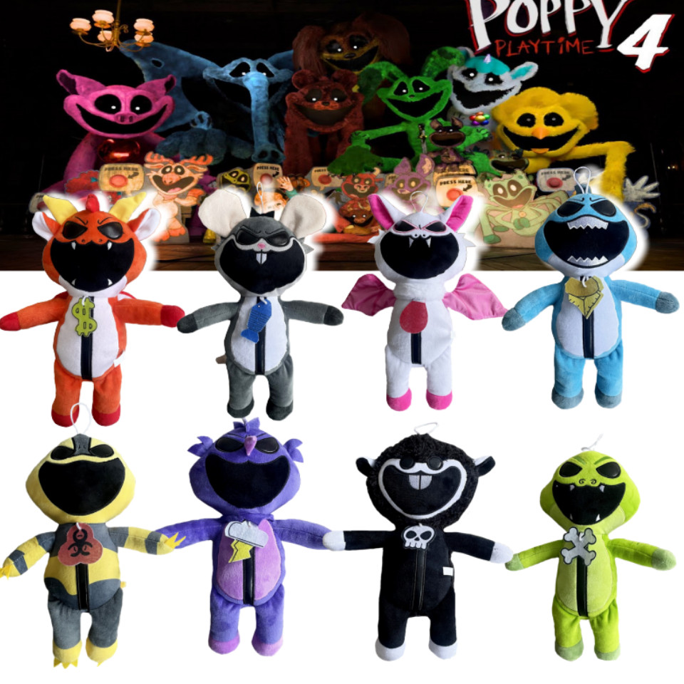 Poppy Playtime 4 Brinquedo De Pelúcia Jogo De Terror Boneca Merch ...