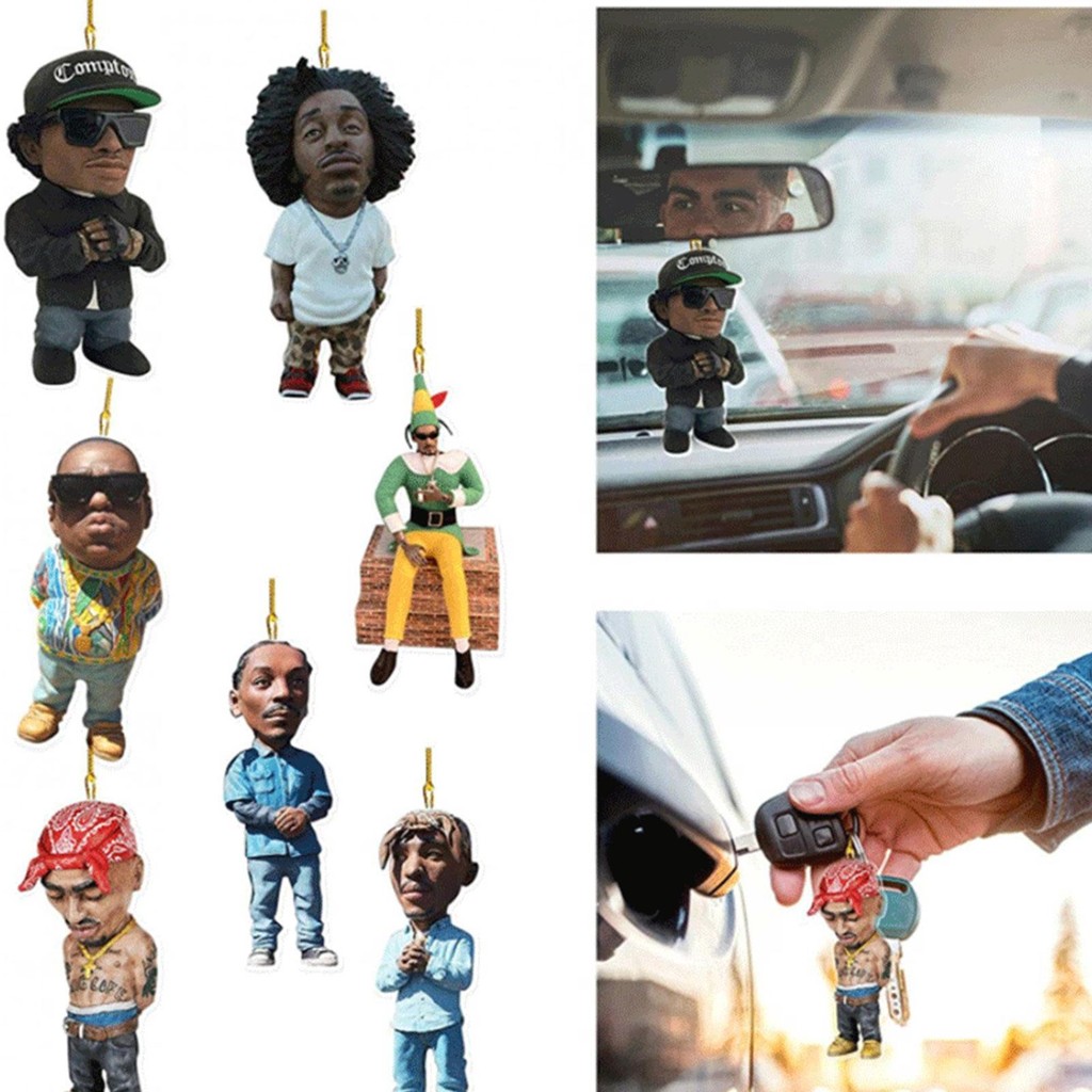 Bonecos De Ação 2Pac Shakur B.I.G.Do Enforcamentos Ornamento Para ...