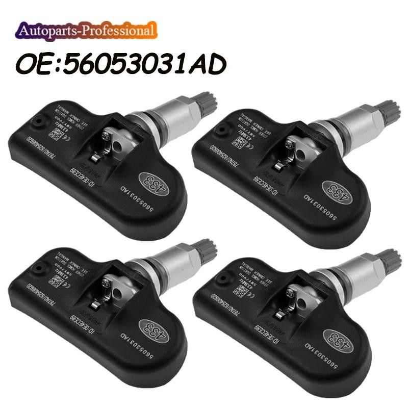 Novo Sensor De Pressão Dos Pneus TPMS 433MHz 56053031AD Para Chrysler ...