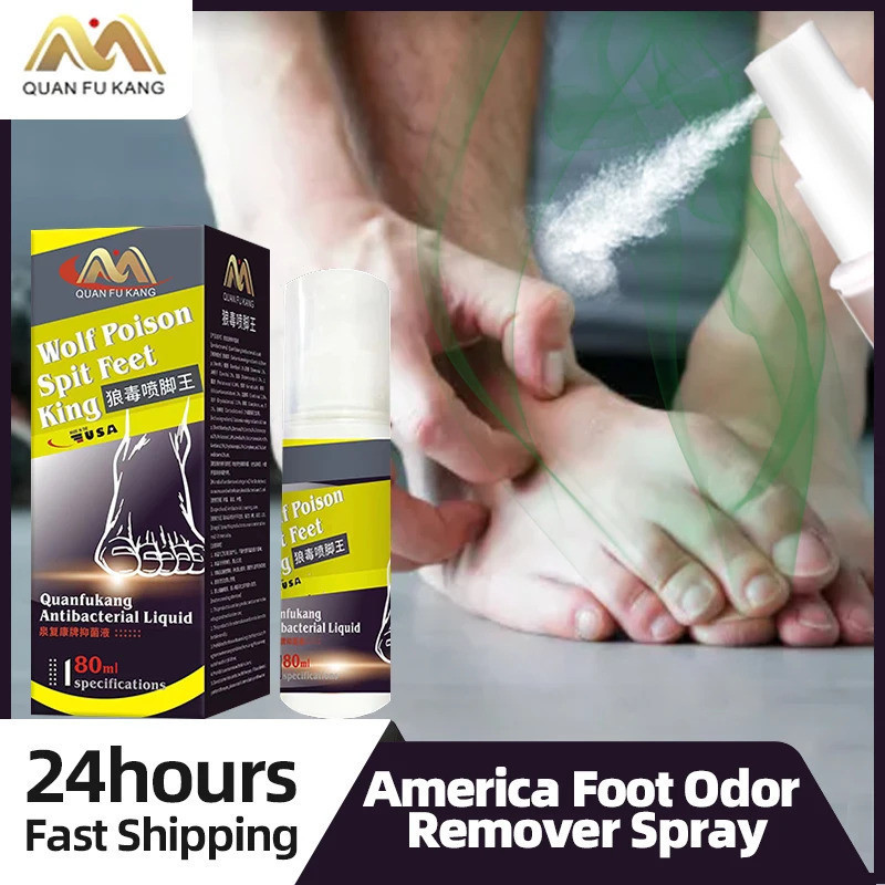 Odor Do Pé Tinea Pedis Beribéri Tratamento Spray Removedor De Suor ...