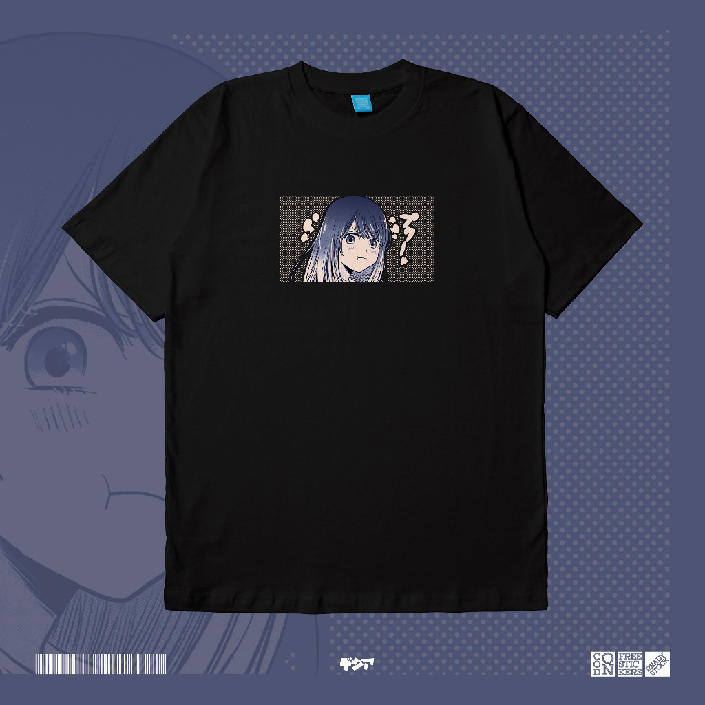 Akane Kurokawa Kawaii Pose Oshi no Ko Aqua Ruby Ai Hoshino Waifu Kaos ...