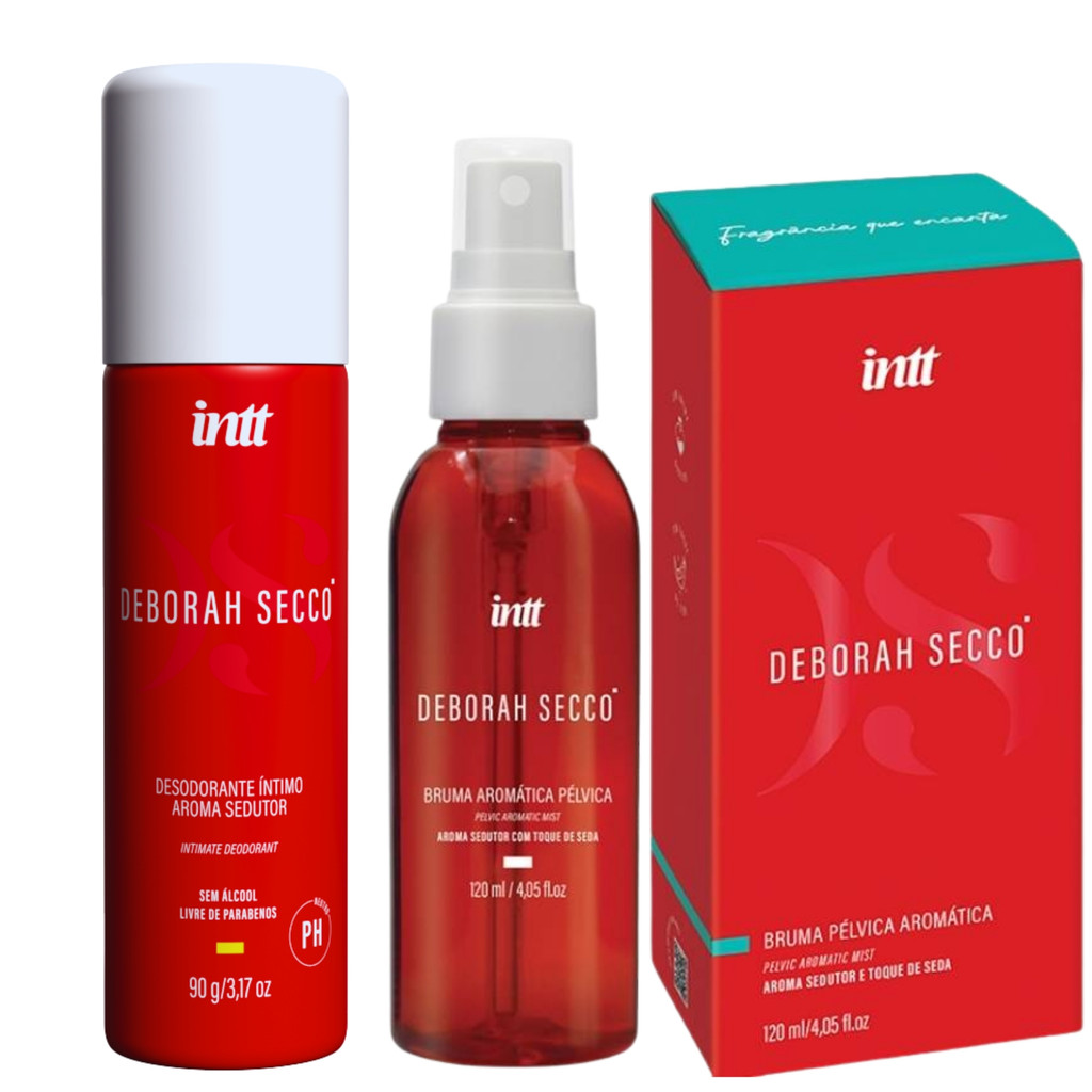 Kit Desodorante Íntimo Com Bruma Pelvica Deborah Secco intt | Shopee Brasil