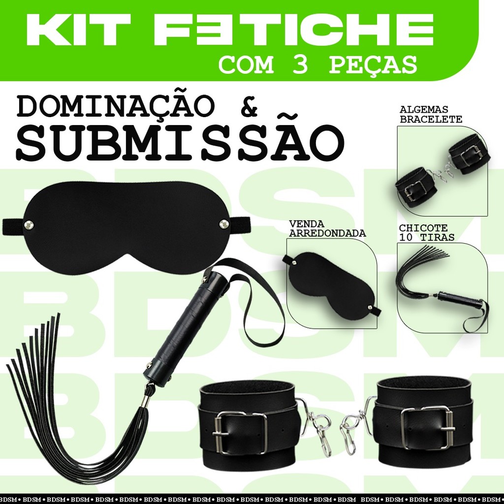 KITS BDSM PARA DOMINAR E SER DOMINADO, COM PRAZER E SEDUÇÃO EM CADA ...