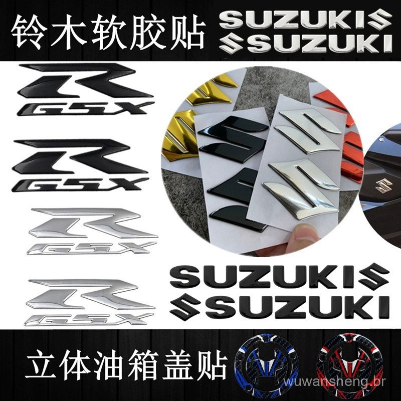 Adesivo 3D com Logotipo de Carro S Adequado para Tanque de Motocicleta ...