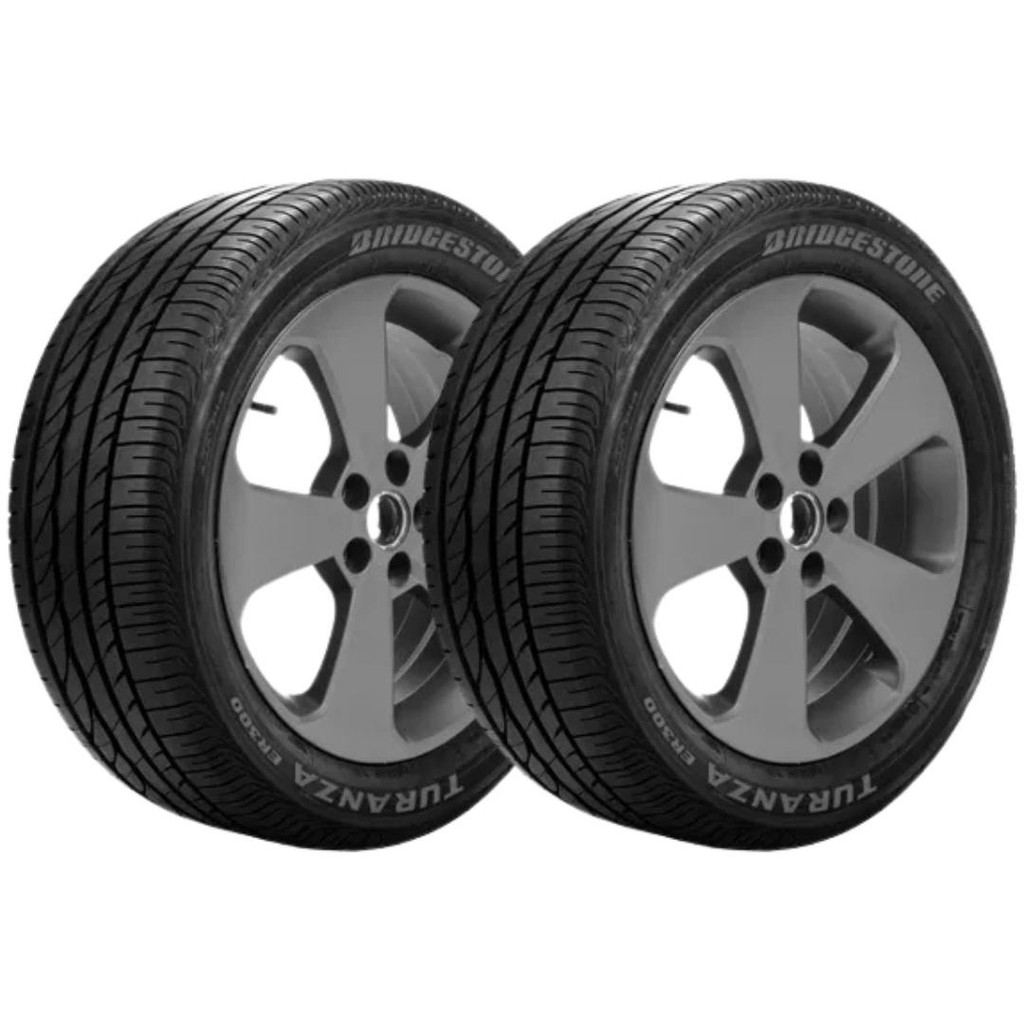 Kit 2 Pneus Bridgestone Aro 16 Turanza ER300 205/55R16 91V | Shopee Brasil