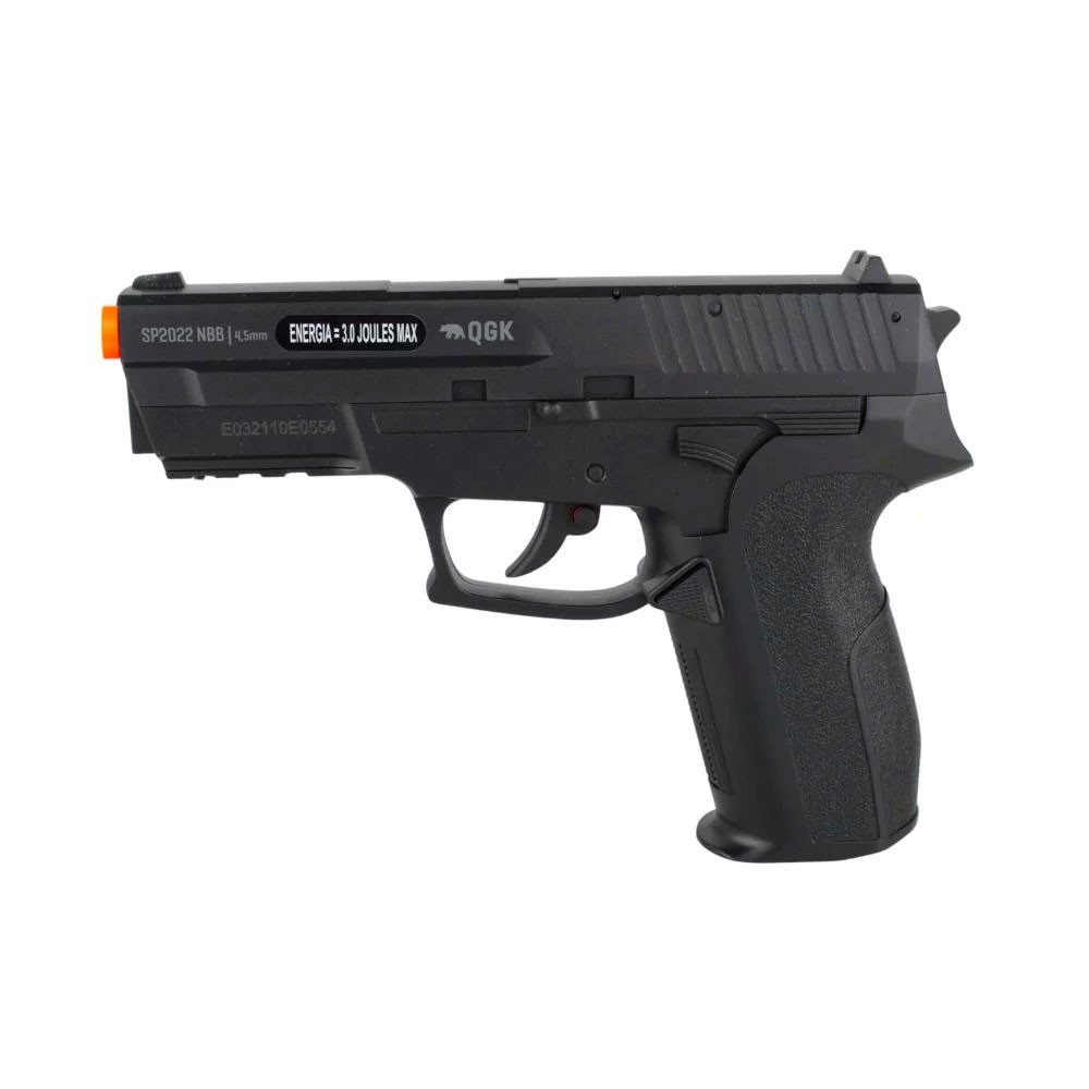 Pistola De Pressão Airgun Co2 SP2022 GNBB Polímero 4.5mm - Qgk | Shopee ...