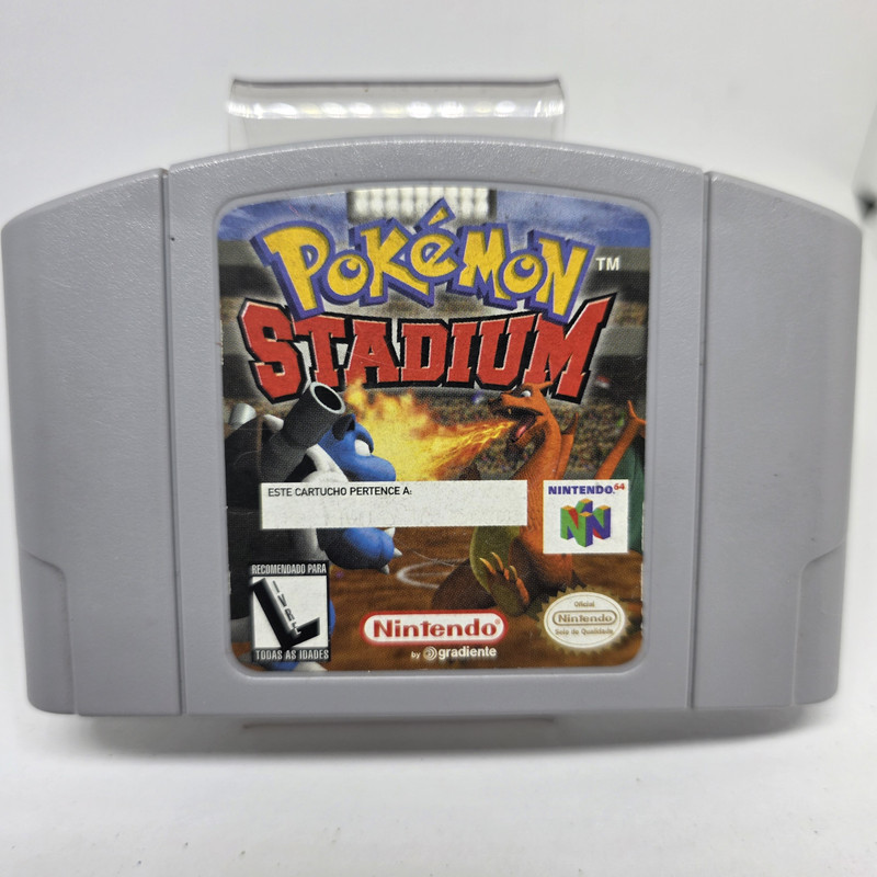 POKEMON STADIUM NINTENDO 64 ORIGINAL | Shopee Brasil