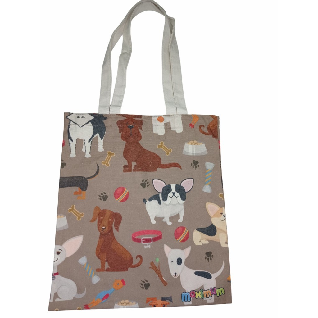 Bolsa Ecobag Cachorro Marrom - Maximum | Shopee Brasil