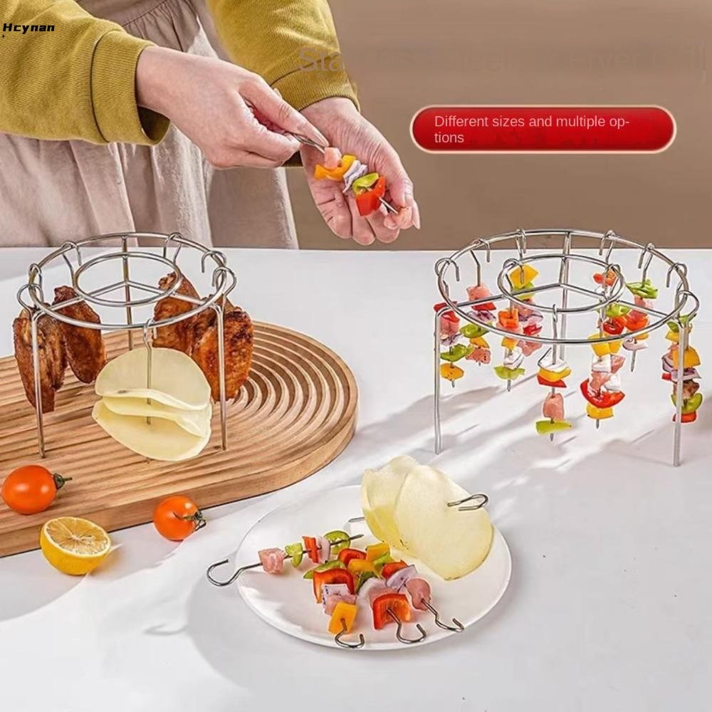 Rack De Grelha Vertical HCYNAN , Suporte Removível Para Espeto 16/19/24 ...