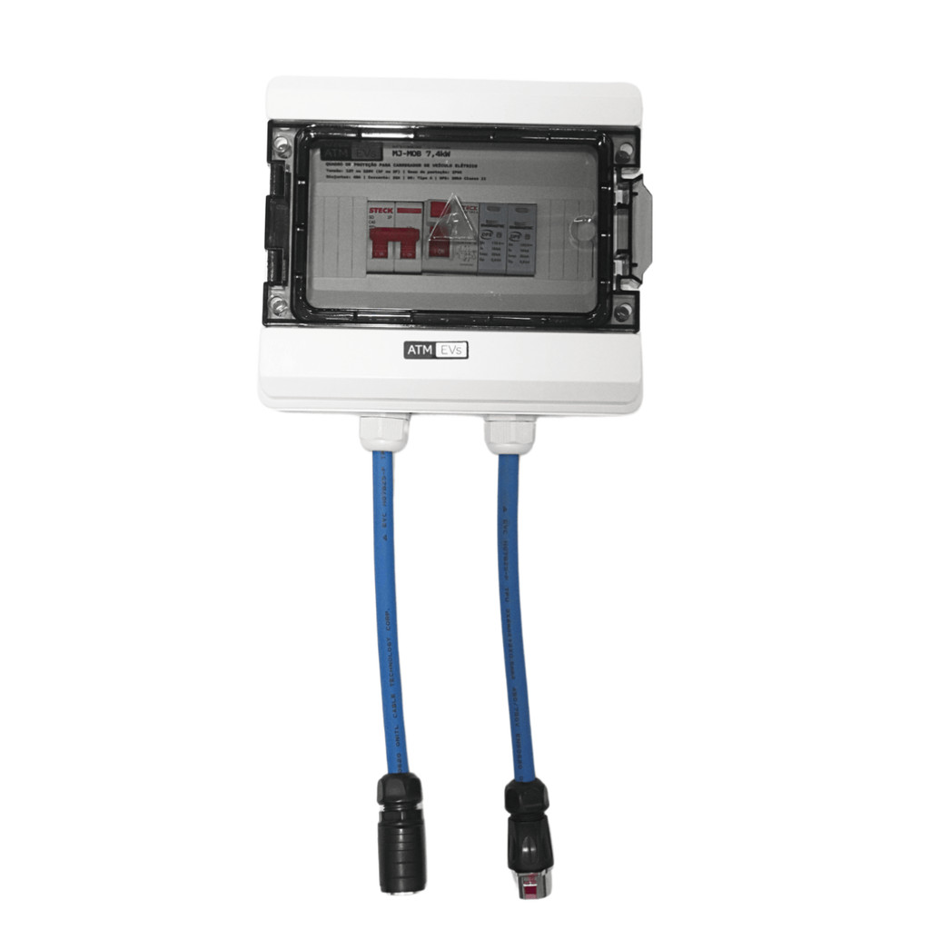 Quadro Proteção Para Instalação de Carregador Wallbox Carro Elétrico ...