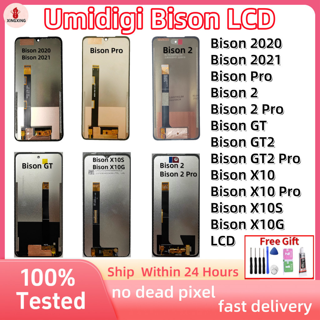 Umidigi Bison X10S/X10G LCD 100 % Testado Para 2020 2021 X10 Pro ...