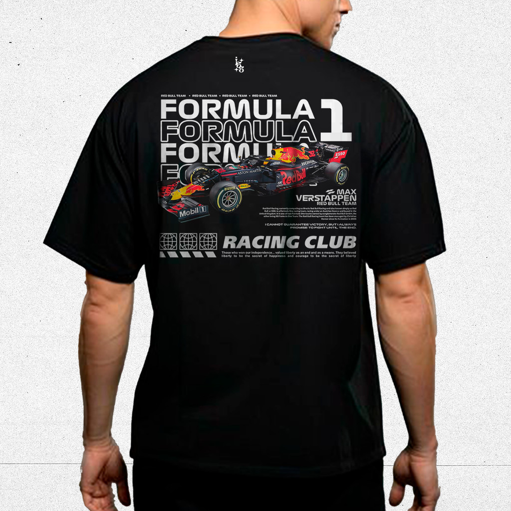 Camiseta Masculina Estampada Formula 1 Camisa Verstappen Red Bull ...