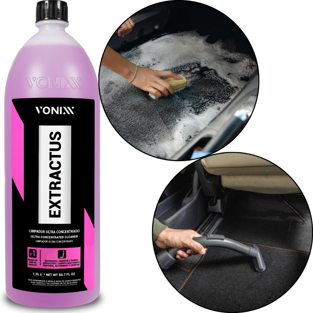 Extractus Limpador Higienizador Estofados Banco 1,5l Vonixx | Shopee Brasil