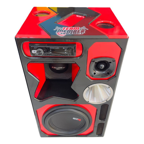 Caixa Bob Sub. 12 ' E Medio De 10 ' Completa forrada | Shopee Brasil