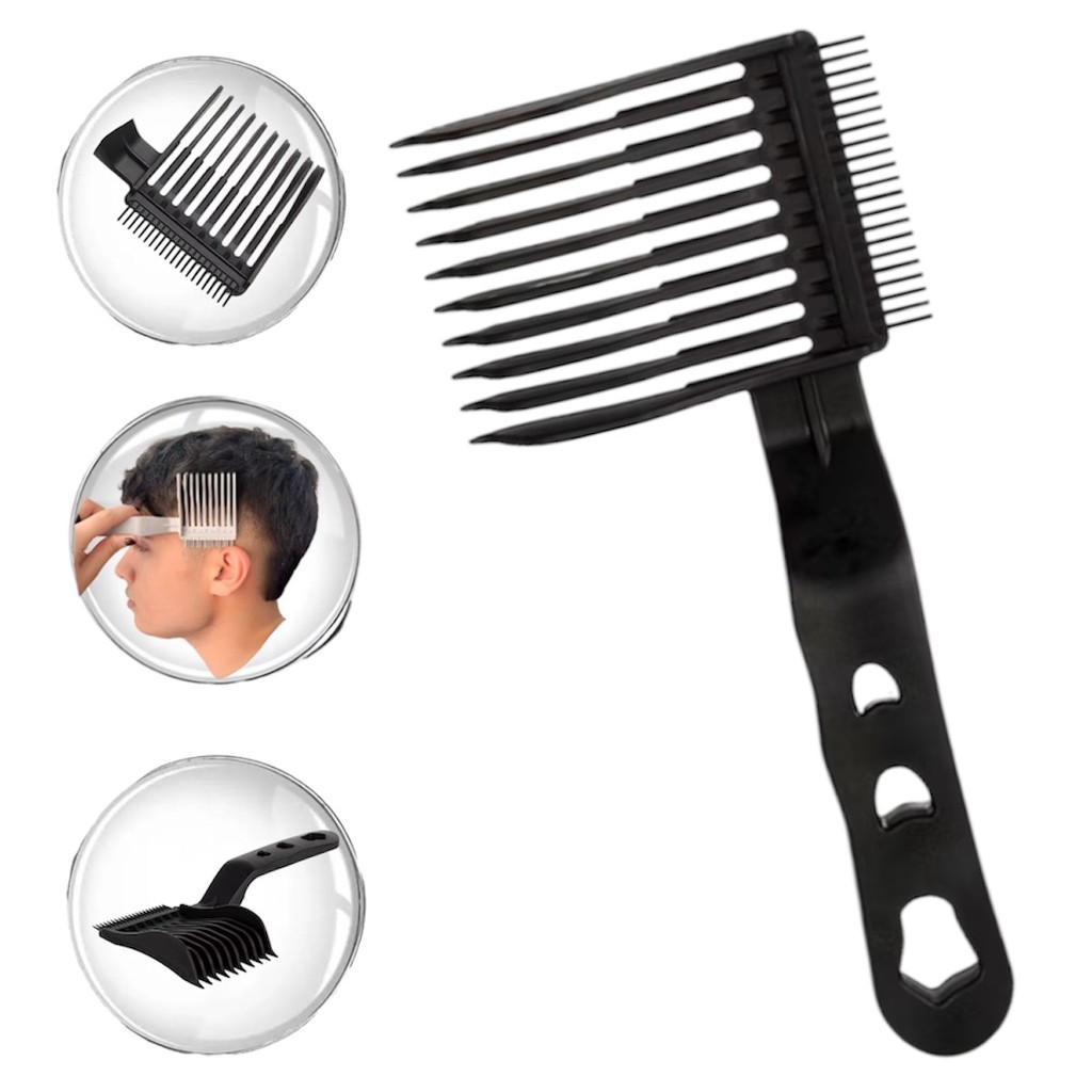 Pente De Posicionamento Para Corte De Cabelo Barbeiro Shopee Brasil