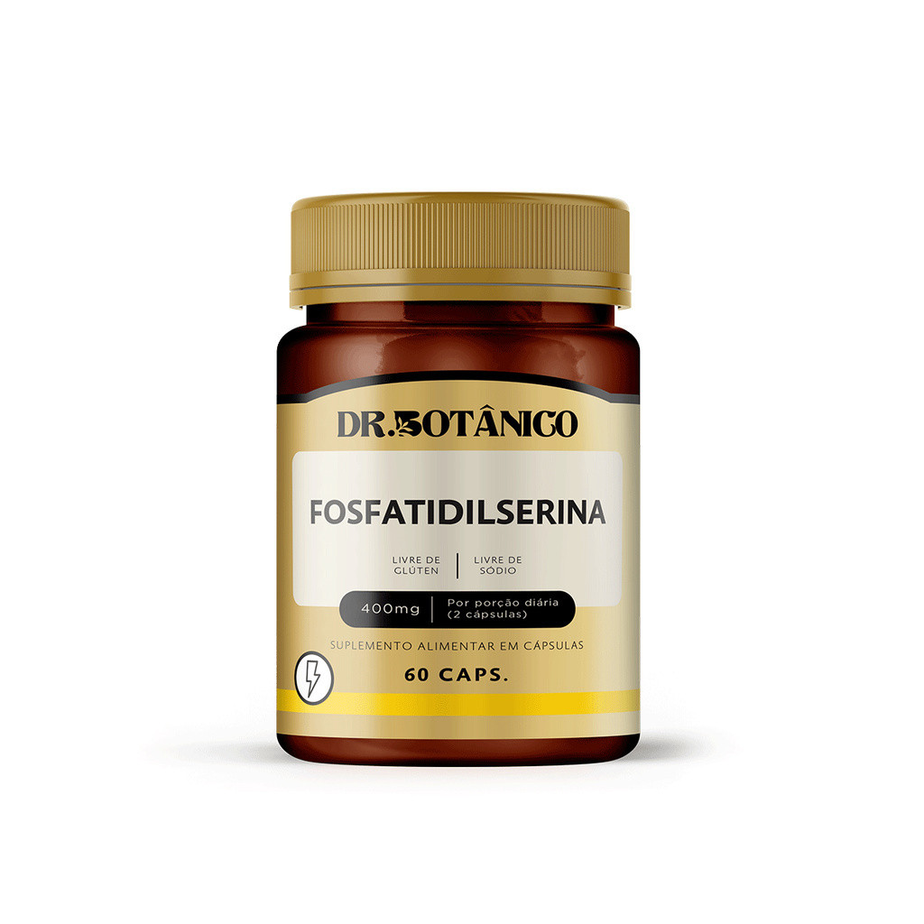 Fosfatidilserina 400 mg 60 Cápsulas Dr. Botânico | Shopee Brasil