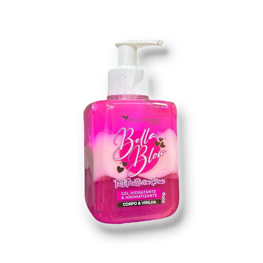 Bella Blow Gel Aromatizante Beijável Tutti Frutti Hidratante Virilha ...
