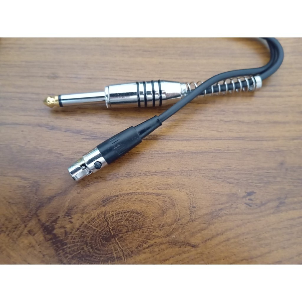 Cabo Mini xlr fêmea para p10 mono Dourado 2 metros pro | Shopee Brasil