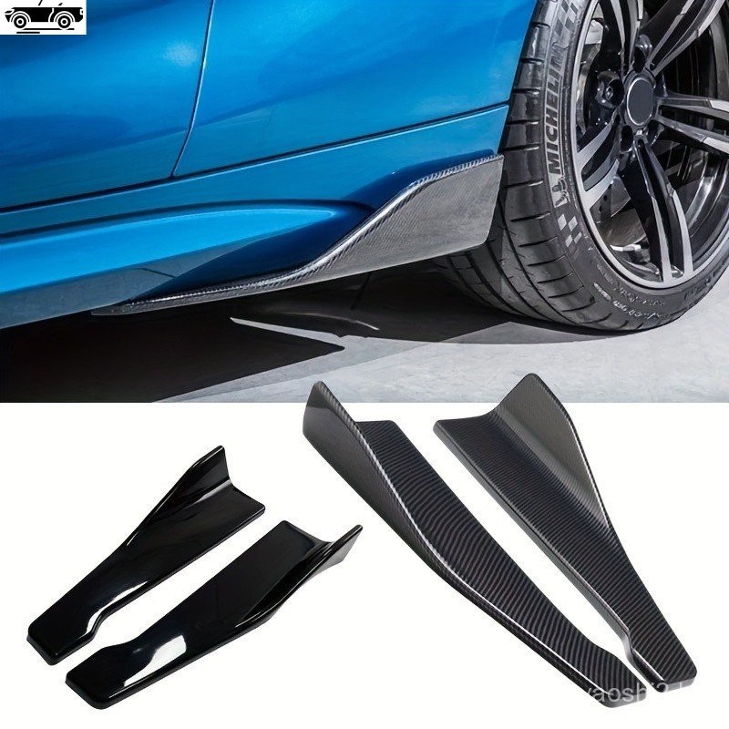 Modificação do carro Universal Side Baffle Bars Spoiler Extensões 565 ...