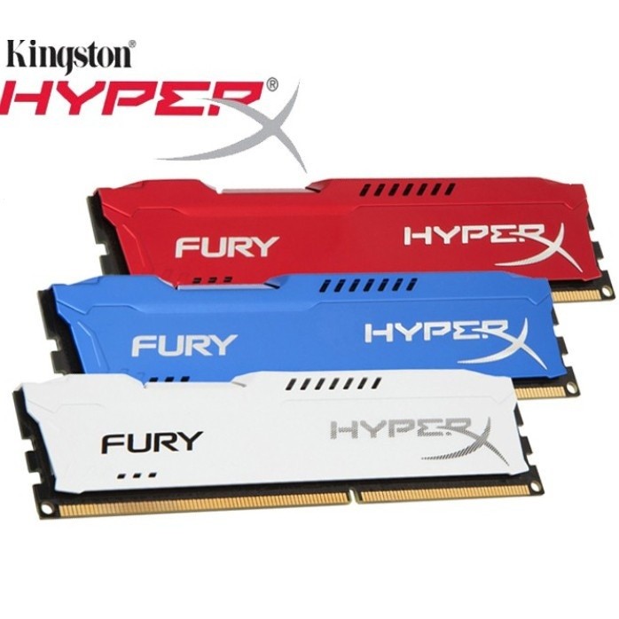 Kingston Hyperx Fury 4GB 8GB Ddr3 1333MHz 1600MHz 1866MHz 1.35V 1.5V 240 Pin DIMM RAM Memória ...