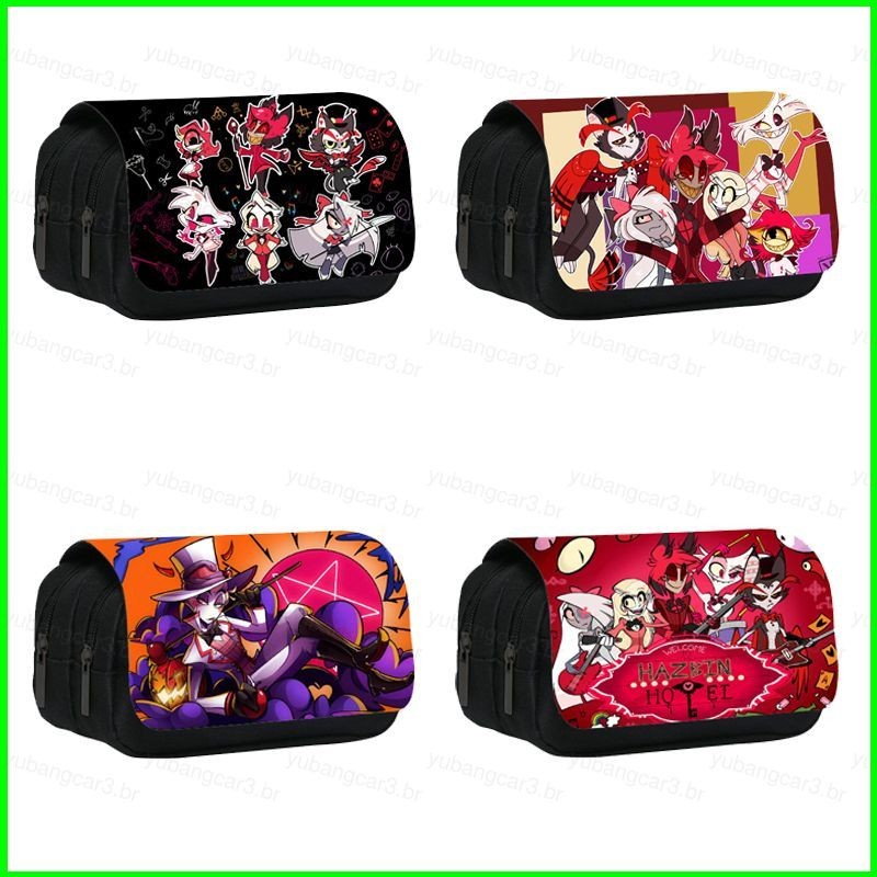 yu3 Alastor Hazbin Hotel Cartoon Anime Estojo De Lápis Estudante ...