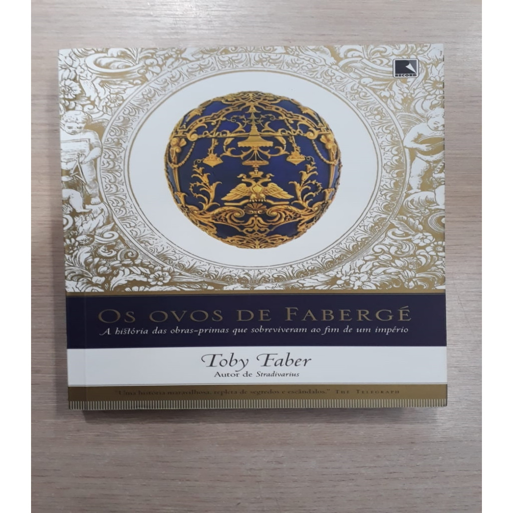 Os ovos de Fabergé autor Toby Faber | Shopee Brasil