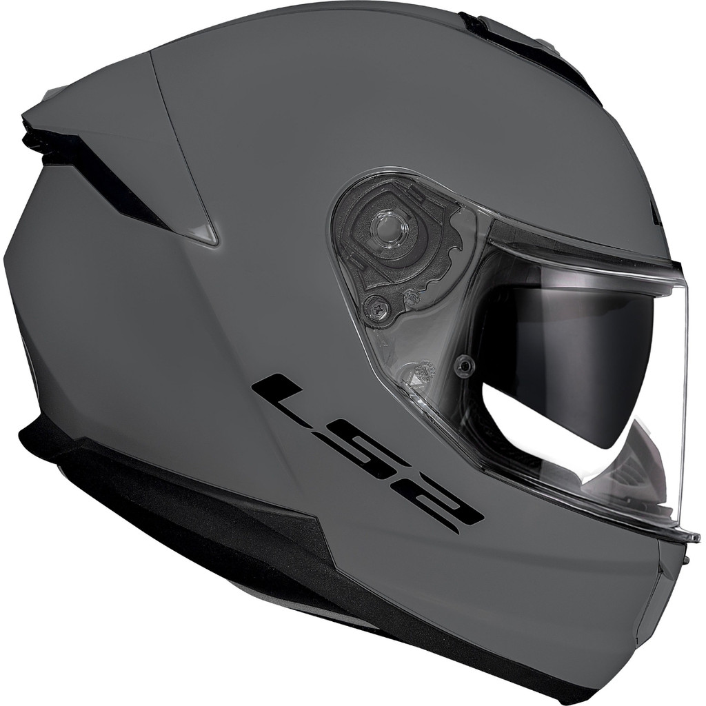 Capacete Ls2 Ff808 Monocolor Stream II Nardo Cinza | Shopee Brasil