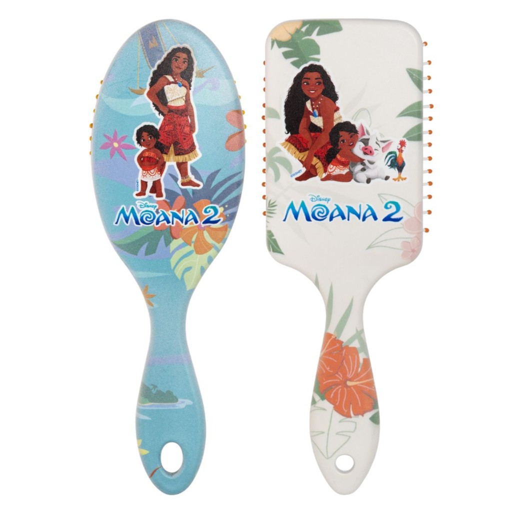Kit De Escovas Raquete/Oval Coleção Disney Moana Marco Boni | Shopee Brasil