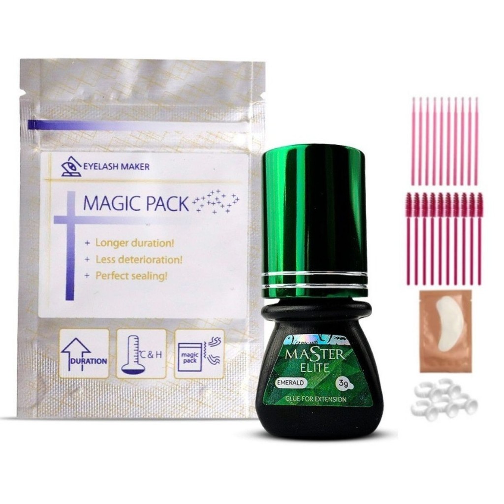 Cola Adesivo Emerald Master Elite 3ml Extensão De Cílios Anvisa | Shopee Brasil