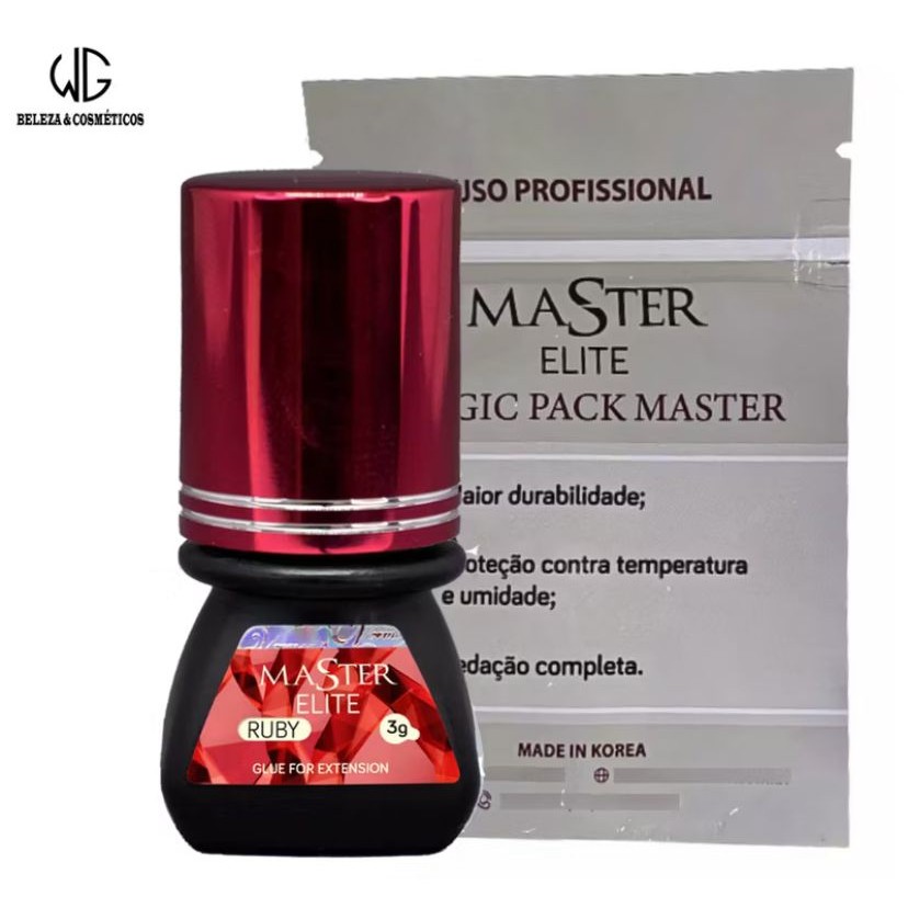 ADESIVO MASTER RUBY GLUE CILIOS EXTENSÃO 3G SELO ANVISA COLA | Shopee ...