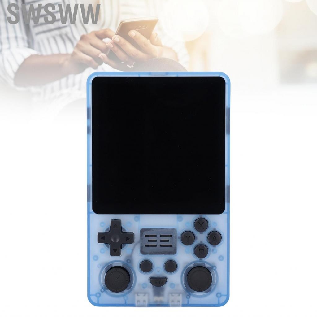 Swsww Portable Gaming Player RGB20SX Long Battery Life Open Source Handheld Game Console 4 Inch ...