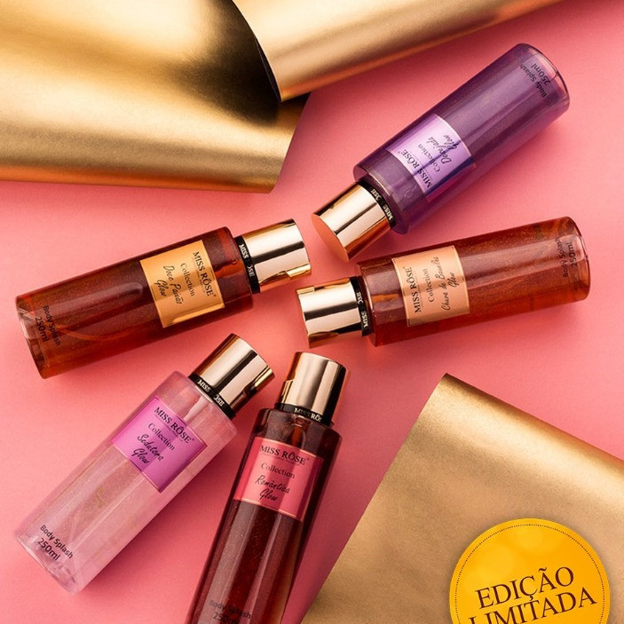 Novo Body Splash Miss Rosê - Cheiro de rica 2025 | Shopee Brasil