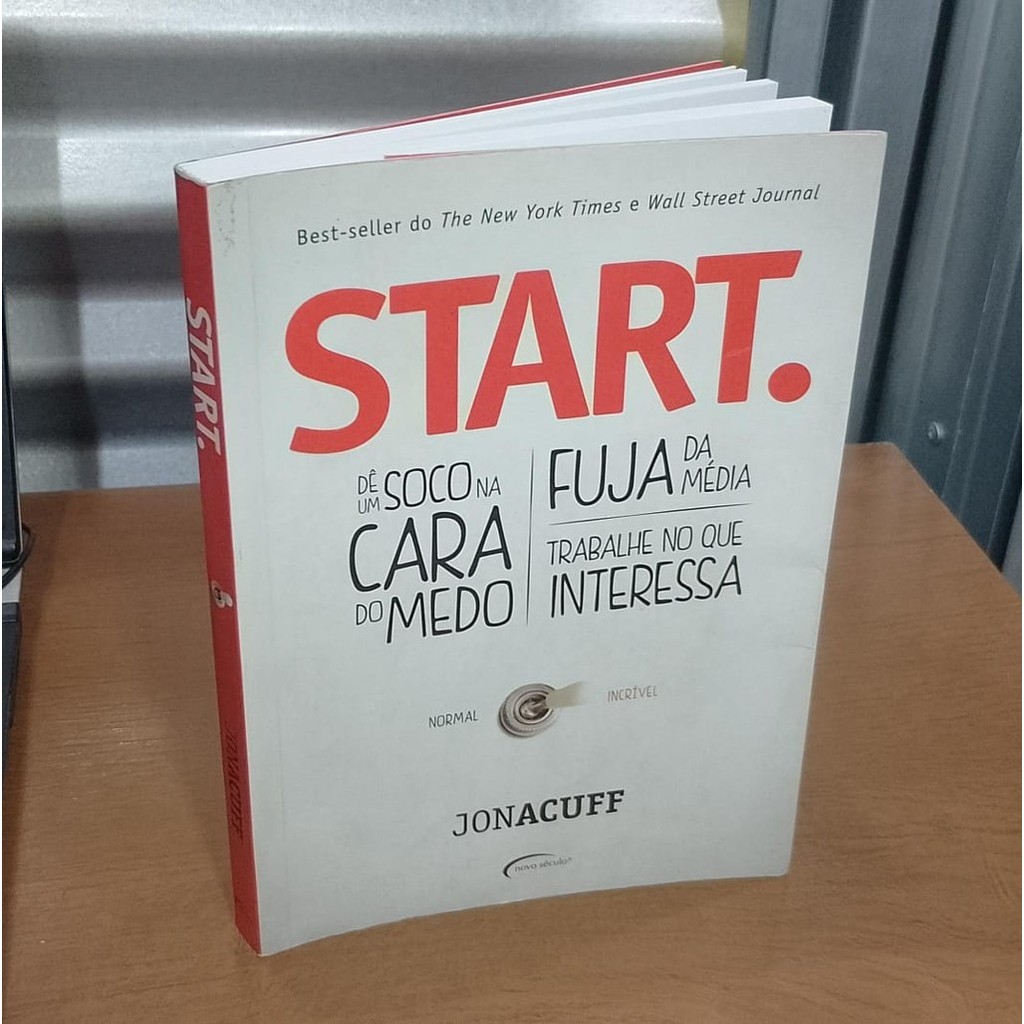 Livro Start Jon Acuff ( em Portugues ) | Shopee Brasil