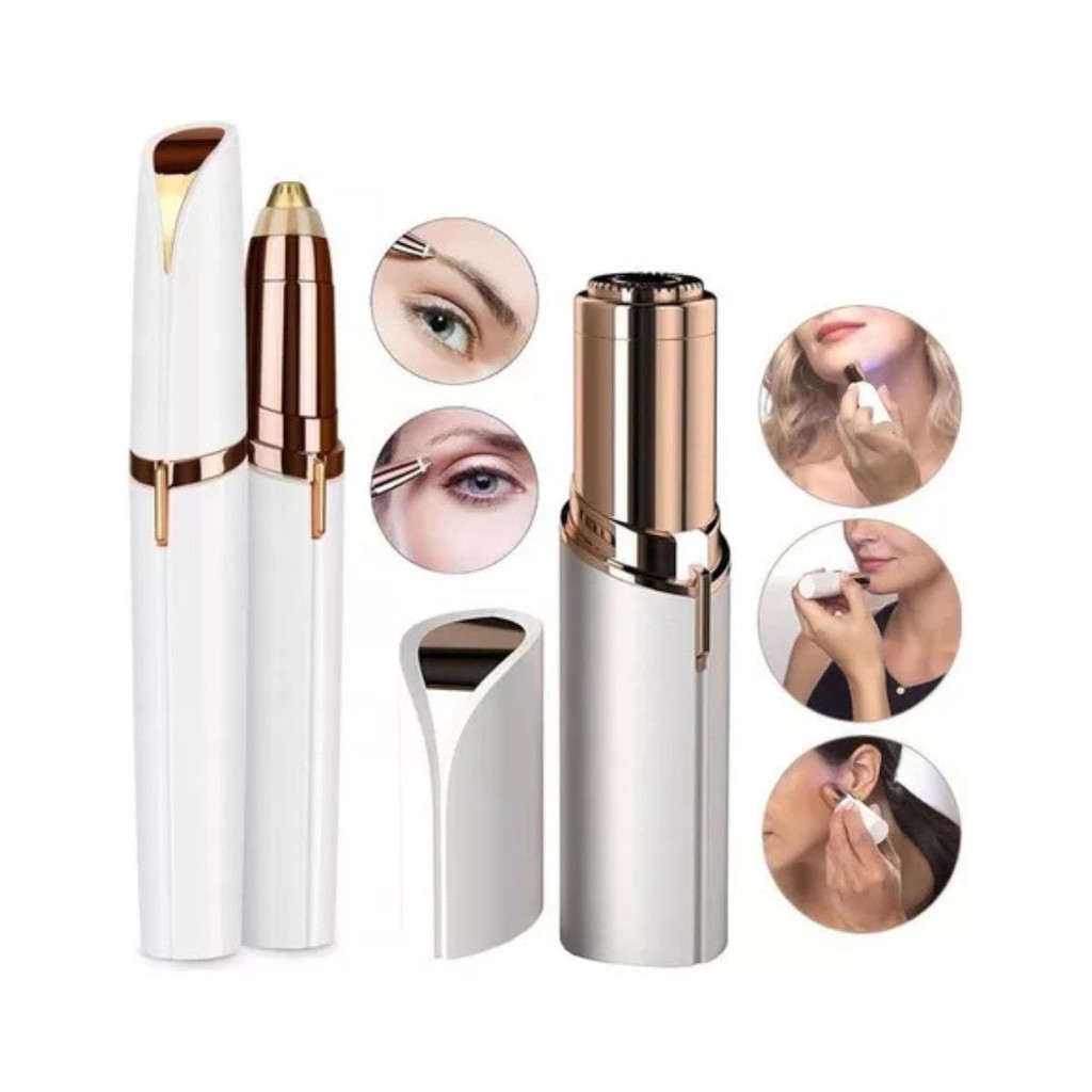 Kit Caneta Depiladora Sobrancelha + Batom Depilador Facial | Shopee Brasil